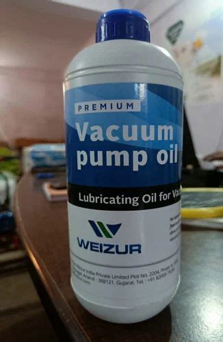 Geaweizur Vacuum Pump Oils Unit Pack Size 1 Litre At ₹ 400litre In