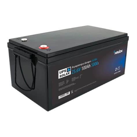 Аккумуляторная батарея Merlion LiFePO4 25.6V 100AH - купить в Украине ...