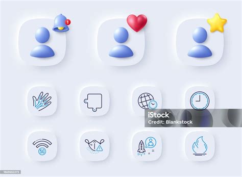 Startup Time Zone And Time Line Icons For Web App Printing Vector Stock Illustration Download
