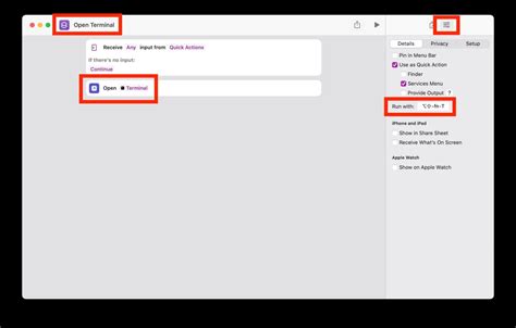 Open Terminal By Keyboard Shortcut On Mac