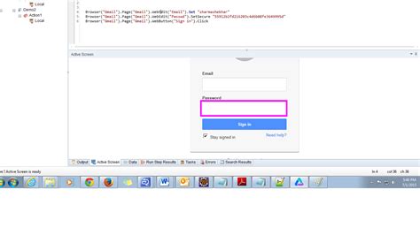 Active Screen Testingpool