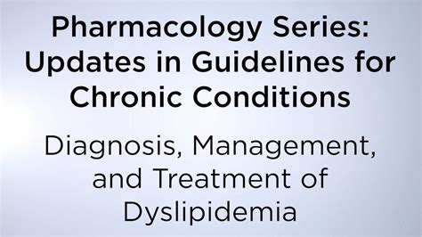 Updates In Guidelines For Chronic Conditions Diagnosis Management