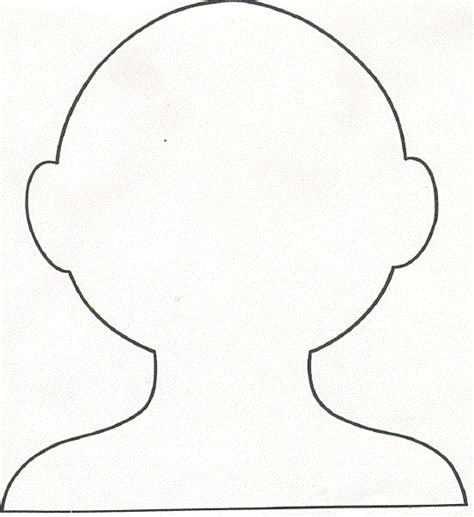 Batter Up Template Free Printable Head Template All About Me Face