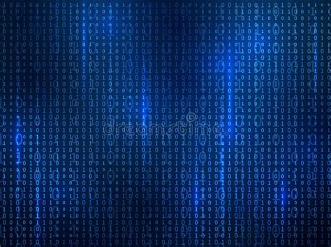 Binaire Code Willekeurige Cijfers Voor De Omvallende Cijfers Van De Computermatrixcode