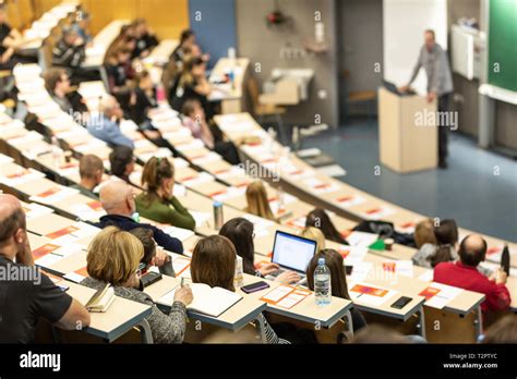 Conference And Presentation Audience At The Conference Hall Business