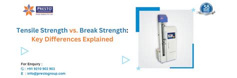 Tensile Strength Vs Break Strength Key Differences Explained