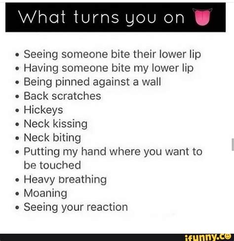 Neck Kisses Lip Biting