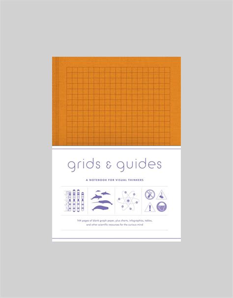 Grids And Guides Notebook Orange Poster House Shop