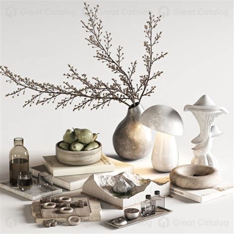 Decor Set 3d Model・download 3d Models・great Catalog Greatcatalog 86143