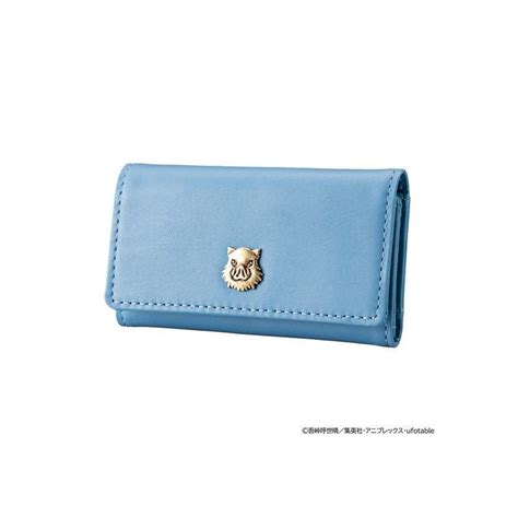 Key Case Inosuke Hashibira Demon Slayer Kimetsu No Yaiba Leather