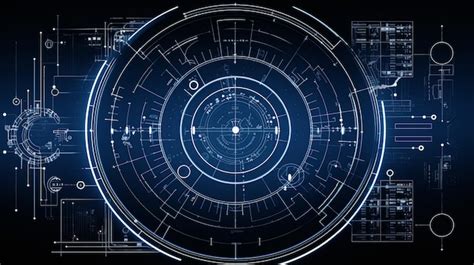 Premium Photo Sci Fi Digital Hud Interface Minimalistic