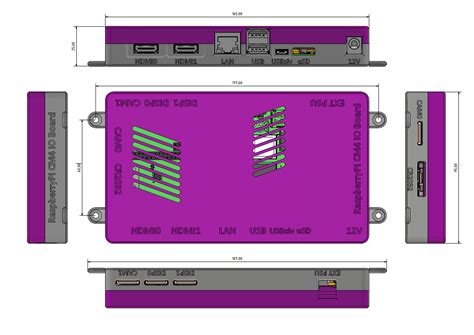 3d File Raspberry Pi Compute Module Io Board Case By Nerdiyde 🎵・3d
