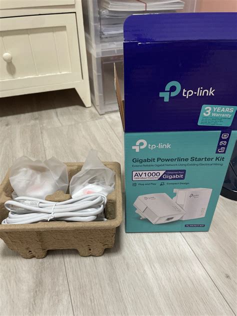 Tp Link Av1000 Gigabit Powerline Starter Kit Computers And Tech Parts And Accessories Networking