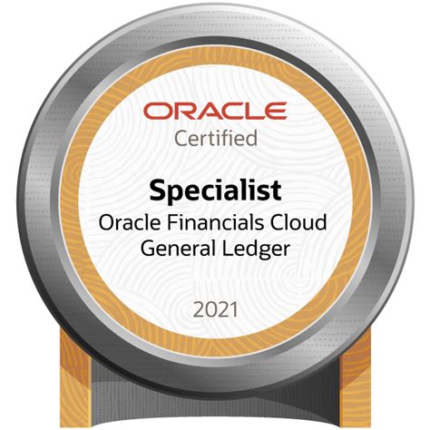 Oracle Financials Cloud General Ledger 2021 Certified Implementation