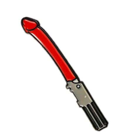 Lightsaber Inspired Dick Saber Enamel Pin Gandk