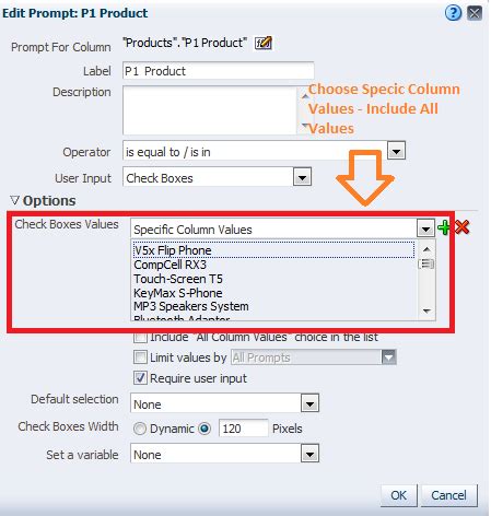 BI Direct How To Make Null Value Disappear In Dashboard Prompt OBIEE