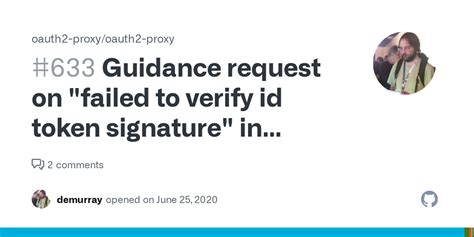 Guidance Request On Failed To Verify Id Token Signature In Oidc Setup · Issue 633 · Oauth2