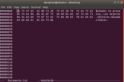 hexedit linux