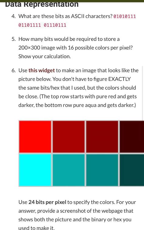 Solved 4 What Are These Bits As Ascii Characters 01010111