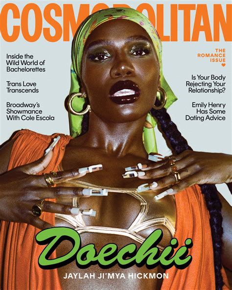 Doechii Cosmopolitan Usa Romance Issue 2025 Yourcelebritymagazines