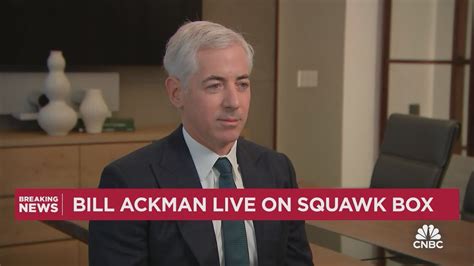 Watch Cnbcs Full Interview With Bill Ackman On Fighting Antisemitism