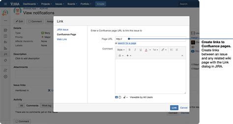 Link Jira Issues To Confluence Pages Automatically