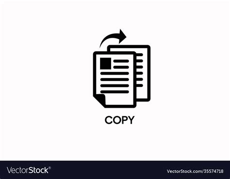 Copy Icon Vector