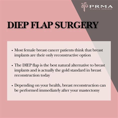 Learn About Diep Flap Surgery From Our Blog Post Prma Plastic Surgery Posted On The Topic