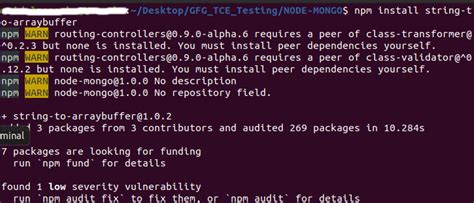 Nodejs Npm String To Arraybuffer Module Geeksforgeeks