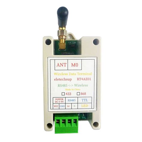 868m Rs485 To Rs485 Wireless Transceiver Serial Data Long Distance Transmission Ebay