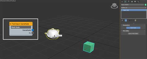 Tool Input Scenenode