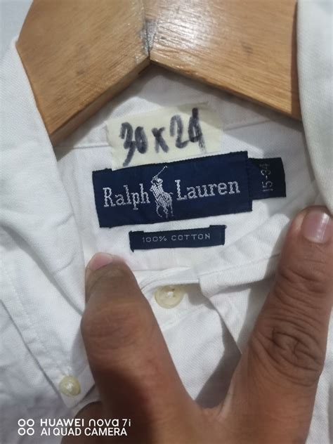 Rl White Long Sleeve Mens Fashion Tops And Sets Formal Shirts On Carousell