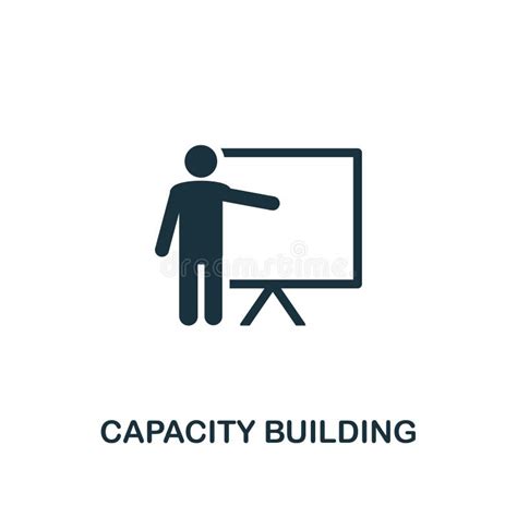 Capacity Building Icon Creative Element Design From Business Strategy Icons Collection Stock