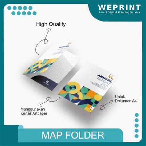 Jual Cetak Map Folder Stop Map F4 A4 Map Sekolah Kantor Event Custom Artpaper 230 Laminasi