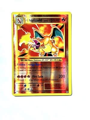 Charizard Pokémon Tcg Evolutions Holo Rare Individual Collectible Card