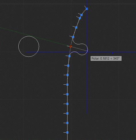 problem moving vertices of polyline autocad 2d drafting object