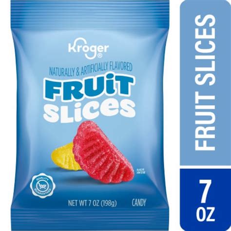 Kroger® Assorted Fruit Slices Gummy Candy Bag 7 Oz Fred Meyer