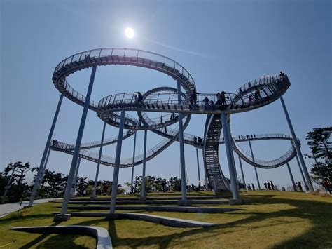 포항 핫플 환호공원 스카이워크 이용법 여행자의 집