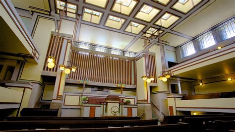 Frank Lloyd Wrights Unity Temple Reopens Pantheism Com