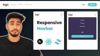 How To Build A Responsive Navbar In React With Tailwind Doovi