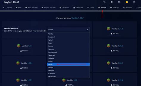 How To Install Fabric Layten Hosting Minecraft Java Bedrock Forge Mods Pocket Edition