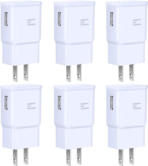 Amazon Com Adaptive Fast Charging Wall Charger Qihop Pack Usb Wall Adapter Fast Charging