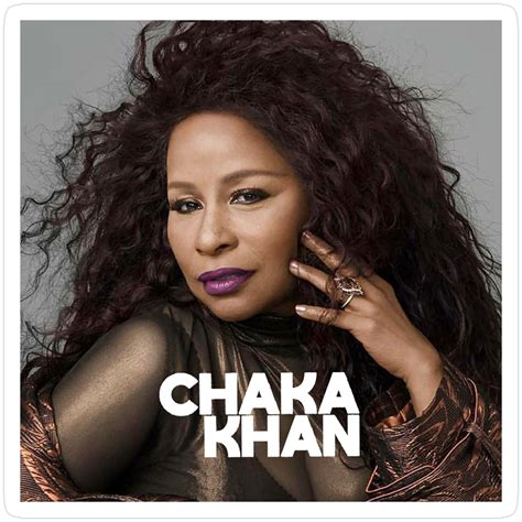 Satho Chaka Show Tour 2019 2020 Sticker Chaka Khan Hair Chaka Khan