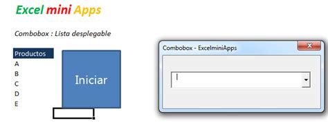 Mini Aplicaciones En Excel Formulario Activex Con Combobox