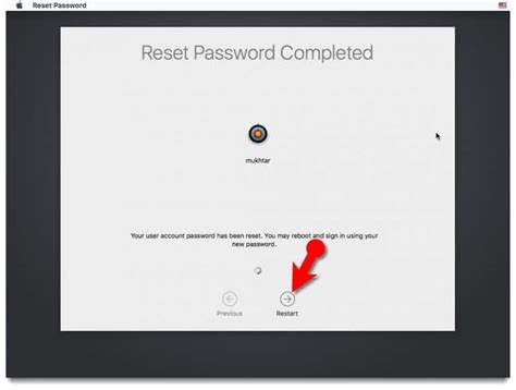 How To Reset Password In Macos Sierra