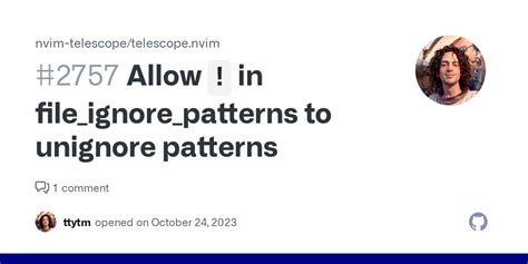 allow ` ` in file ignore patterns to unignore patterns · issue 2757