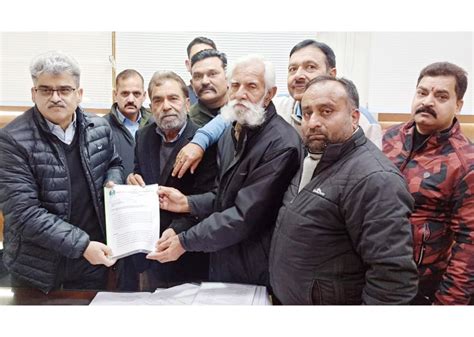 Deputation Of Phe Workers Welfare Association Calls On Cs Daily Excelsior