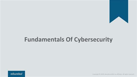 Ppt Cybersecurity Fundamentals Understanding Cybersecurity Basics Cybersecurity Course