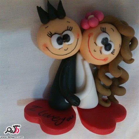 عروسک های تزئینی زیبا با خمیر چینیبیش از 50 نمونه