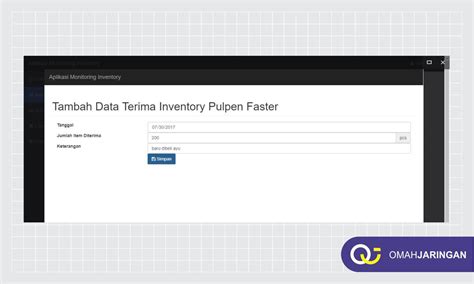 Review Aplikasi Inventory Barang Berbasis Web Php Mysql Dan